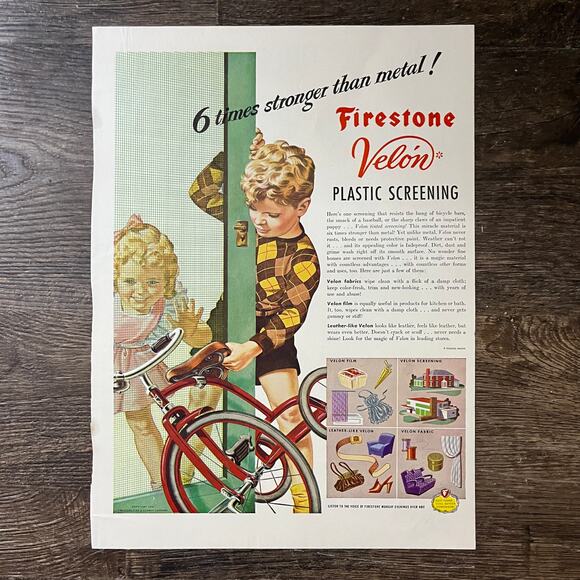 None and/or Unknown | Accents | Firestone Veln Plastic Screening Boy ...